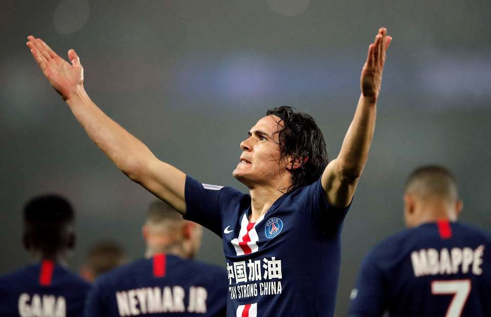 Chelsea rule out summer move for Paris Saint-Germain Edinson Cavani