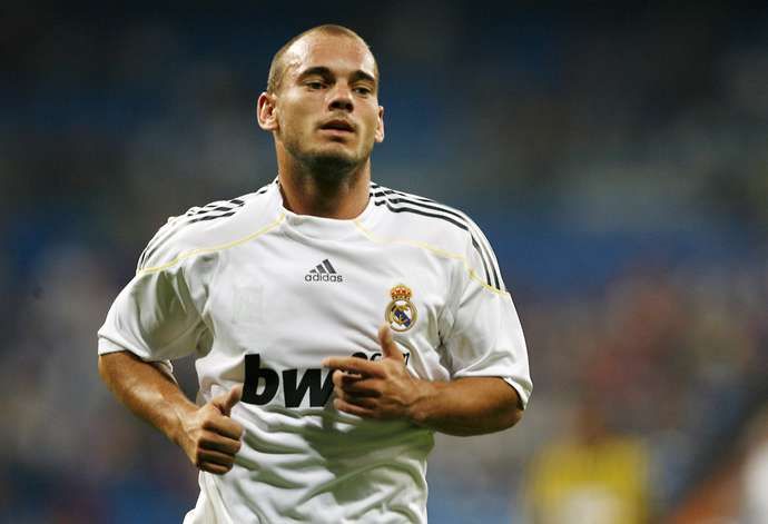 Wesley Sneijder explains how 'booze' sparked his downfall at Real Madrid