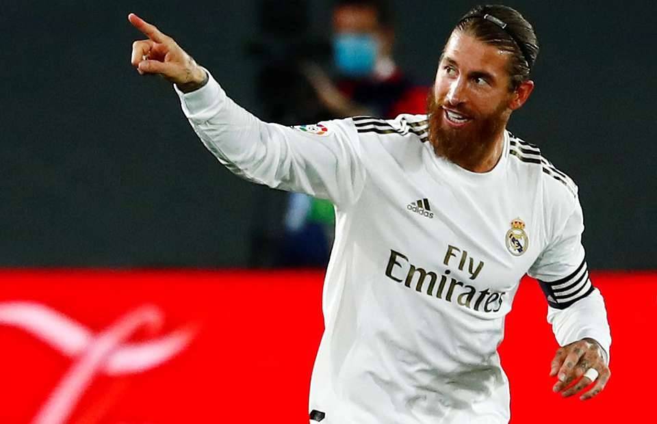 Real Madrid's Sergio Ramos scores stunning free-kick against Mallorca