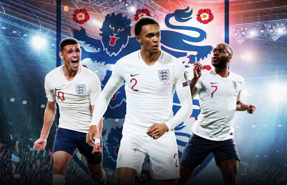 Line-up graphic shows England's 'golden generation' in the coming years