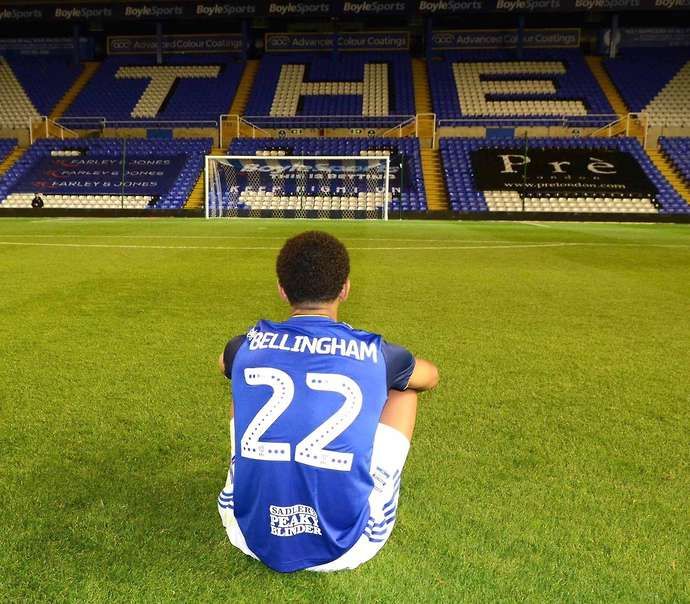 Jude Bellingham: Birmingham City retired Borussia Dortmund signing's No ...