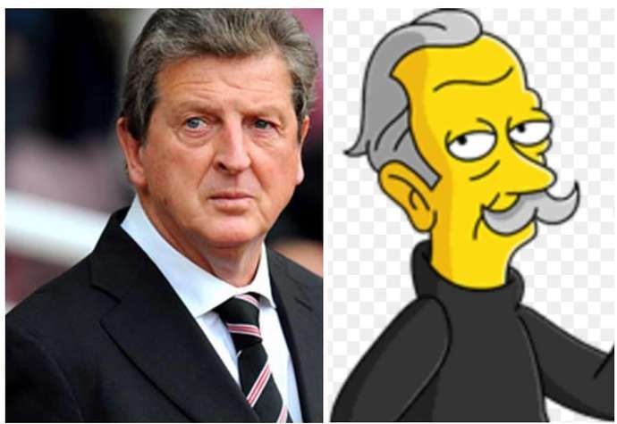 Twitter thread showing 'Premier League managers as Simpsons characters ...