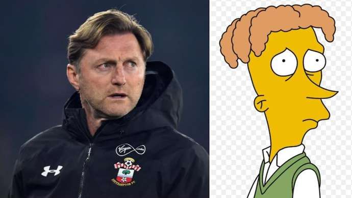 Twitter thread showing 'Premier League managers as Simpsons characters ...