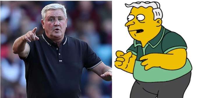 Twitter thread showing 'Premier League managers as Simpsons characters ...