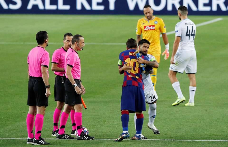 Lionel Messi refused to shake hands with the referee after VAR ...