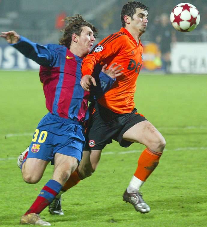 Lionel Messi's 2006 Football Manager player profile is so weird to look ...