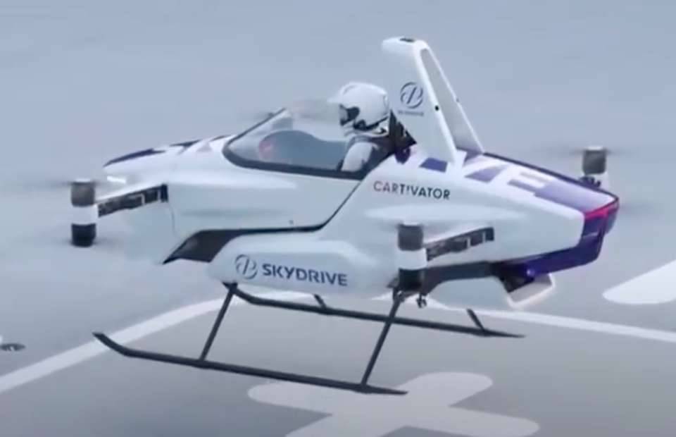 'Flying Car' takes off in Japan with one person on board