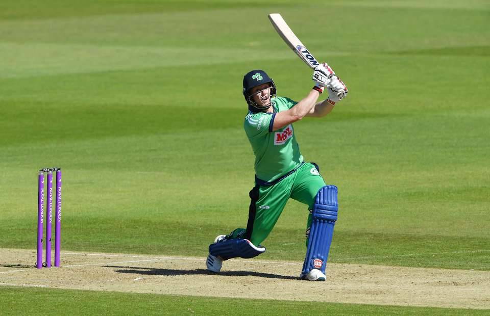 Cricket star Kevin O'Brien smashes own car windscreen after hitting six
