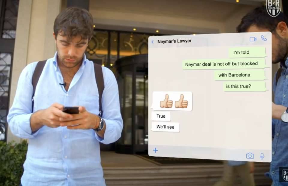 Fascinating video shows what it's like to be football insider Fabrizio ...