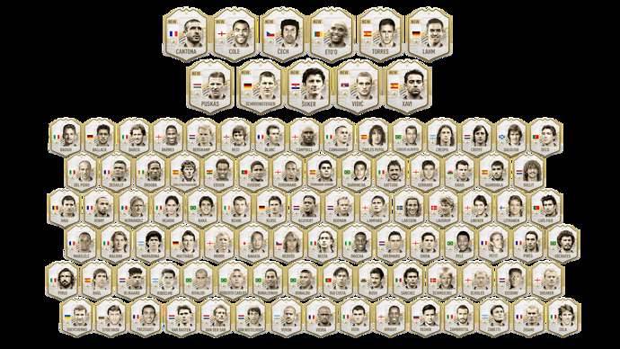 FIFA 21: Full list of Ultimate Team ICONS revealed and ratings for 11 ...