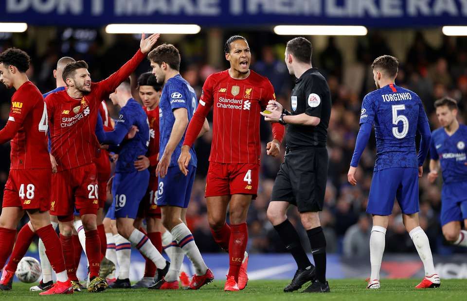 Virgil van Dijk: Video of the Liverpool star 'getting angry' goes viral