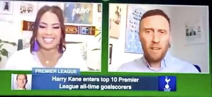Harry Kane: ESPN presenters caught mocking Spurs striker's speech ...