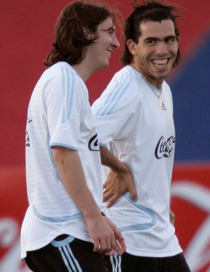 Cristiano Ronaldo, Lionel Messi, Wayne Rooney: Carlos Tevez's XI of his ...