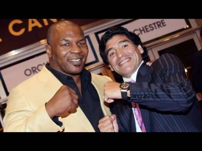 Mike Tyson’s tweet about Diego Maradona is going viral after football ...