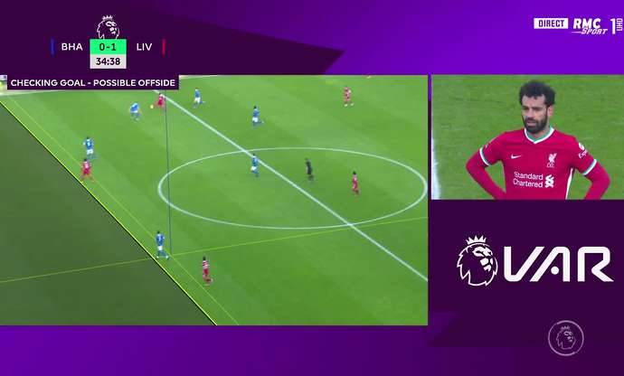 Liverpool: Investigation into Mo Salah's 'offside' goal vs Brighton ...