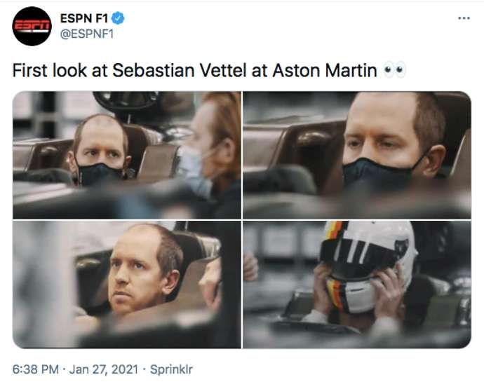Sebastian Vettel: Aston Martin driver has a completely different ...
