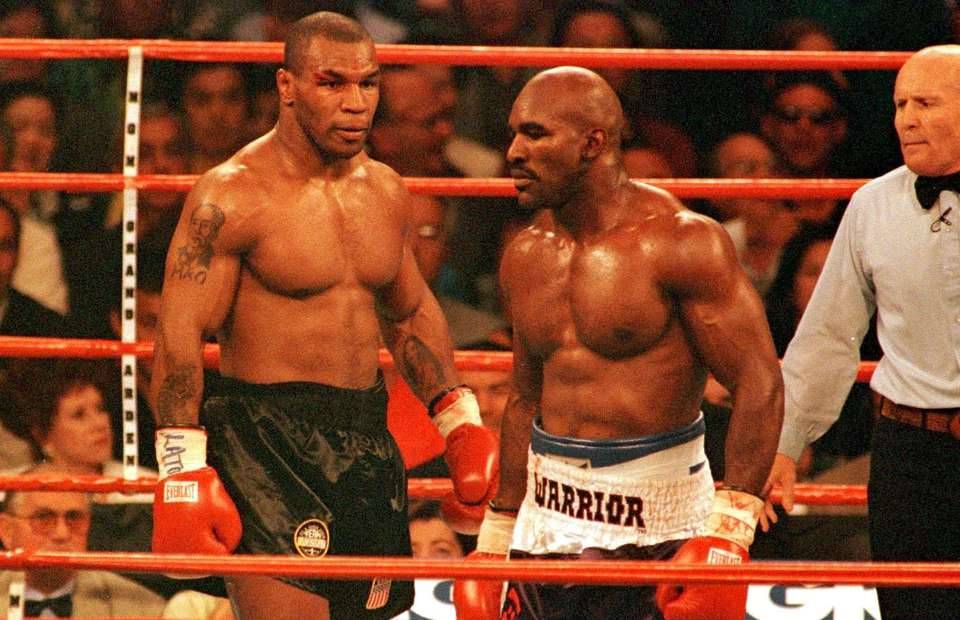Mike Tyson bite: Mass brawl with police in aftermath of 1997 incident ...