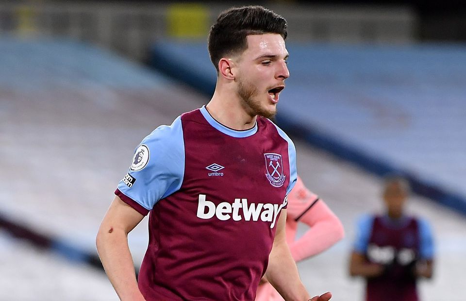 Liverpool approach Declan Rice's agent over potential transfer