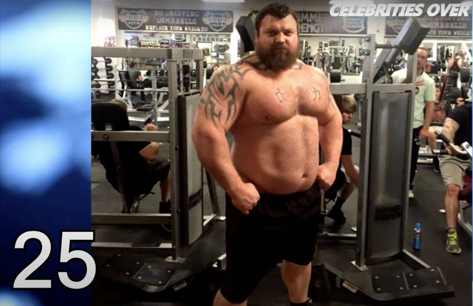 Eddie Hall weight and physique change highlighted in remarkable video
