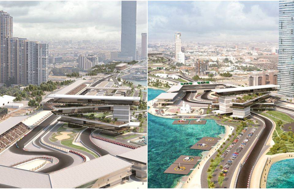 Saudi Arabian Grand Prix: F1 release footage of 'world's fastest street ...