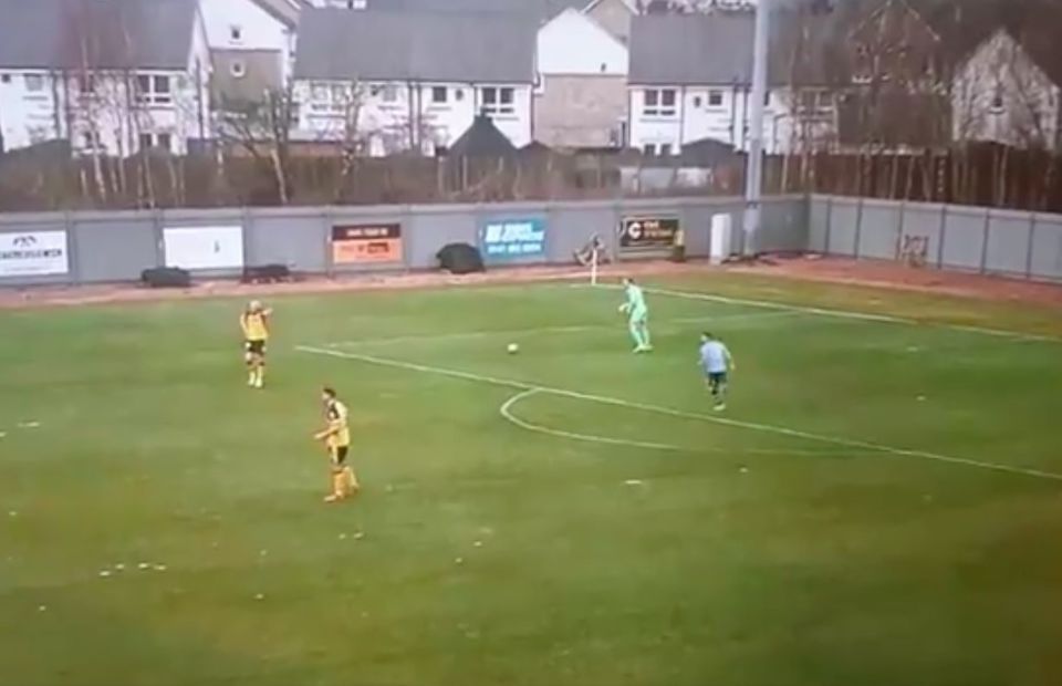 Dumbarton's Ryan McGeever scored incredible own goal v Forfar