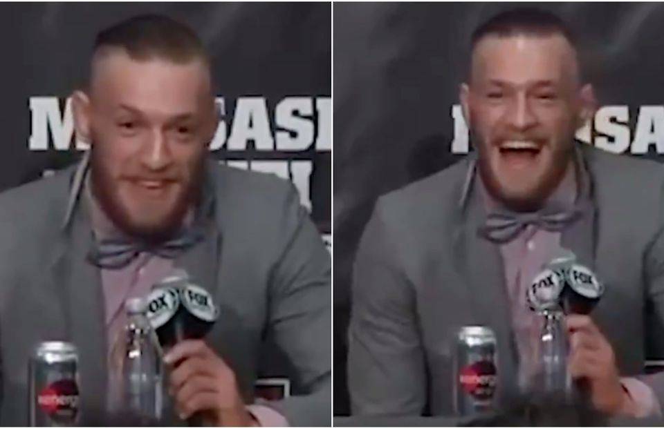 Conor McGregor's brilliant UFC interview after receiving debut bonus check