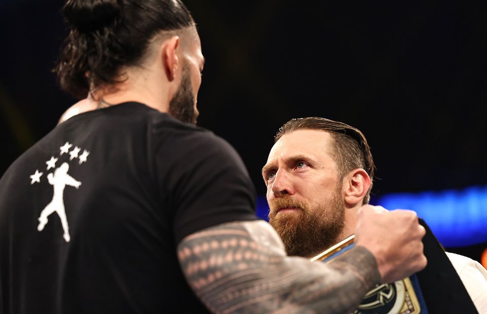 WATCH: Roman Reigns makes a high-stakes challenge to Daniel Bryan on ...