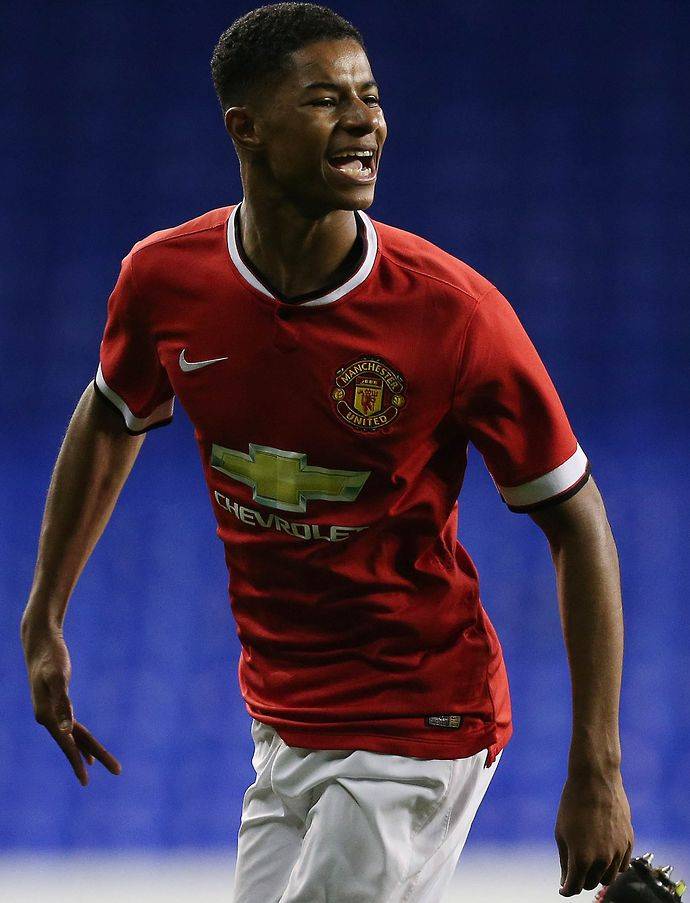 Man Utd: Marcus Rashford's incredible body transformation highlighted ...