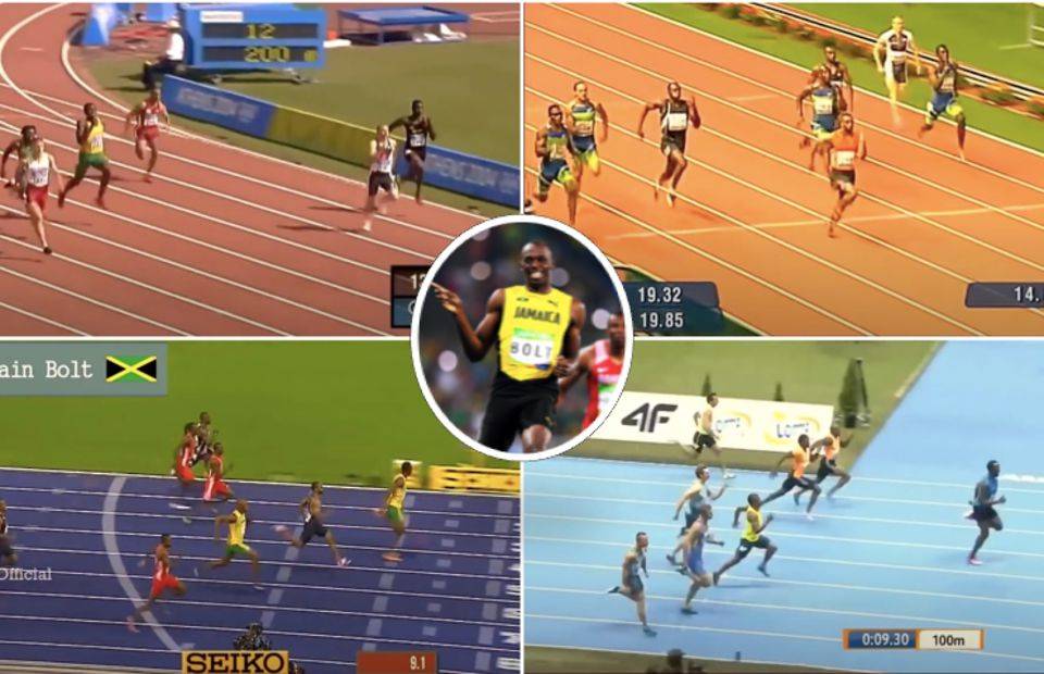 Usain Bolt top speed: Evolution of Olympic sprinter's pace highlighted ...