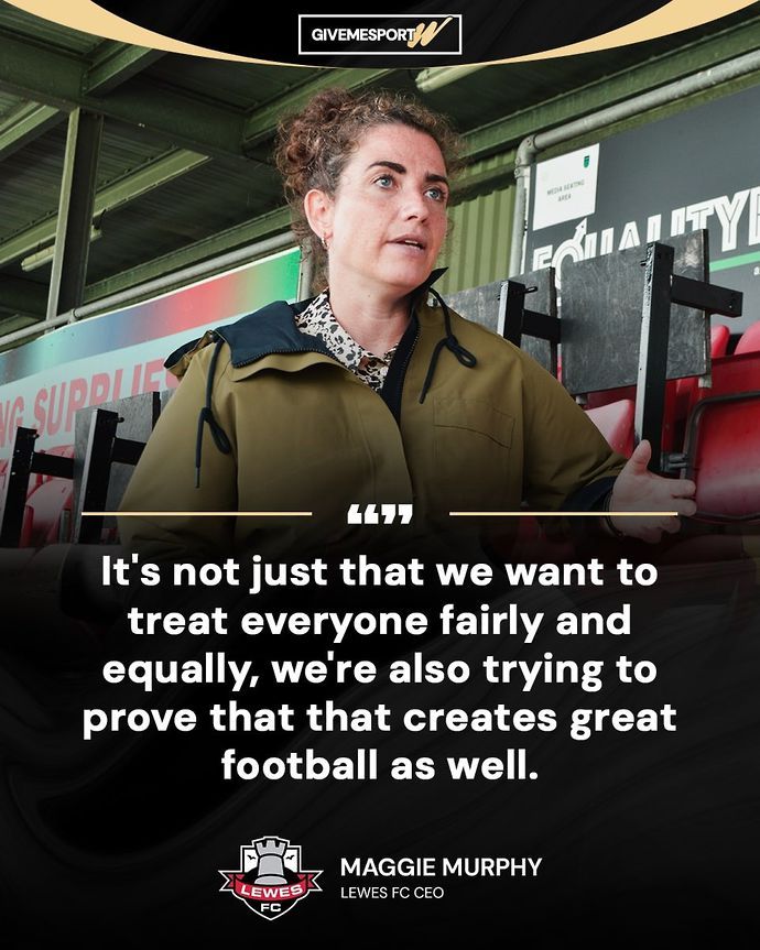 Lewes FC CEO Maggie Murphy Exclusive: "We're a small club with a big voice"
