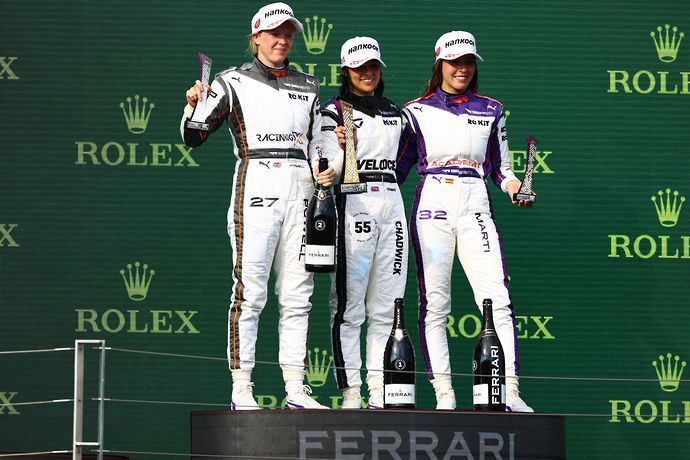 W Series: Alice Powell 'not writing anybody off' ahead of F1 Belgian GP ...