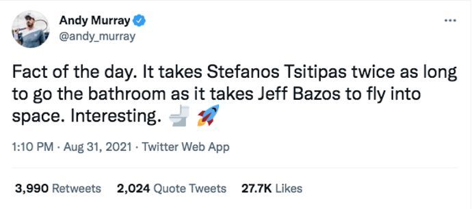 Andy Murray vs Stefanos Tsitipas: Scot posts controversial tweet after ...