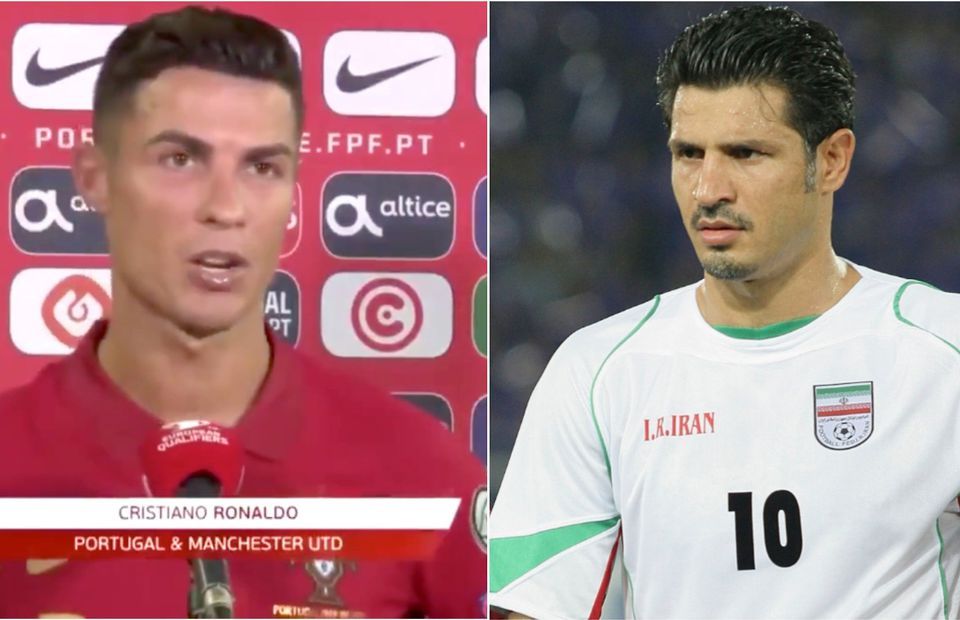 Cristiano Ronaldo praises Ali Daei on Instagram after breaking ...