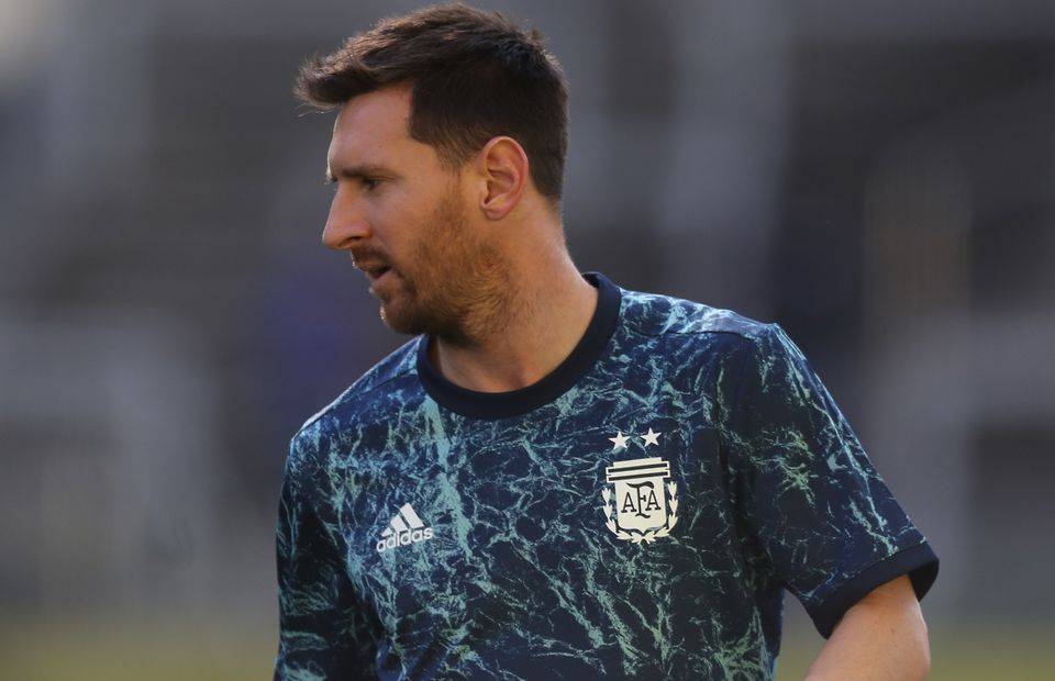 Lionel Messi: PSG star's free-kick in Argentina practice before Brazil ...