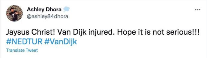 Virgil van Dijk: Liverpool fans feared the worst when he went down ...