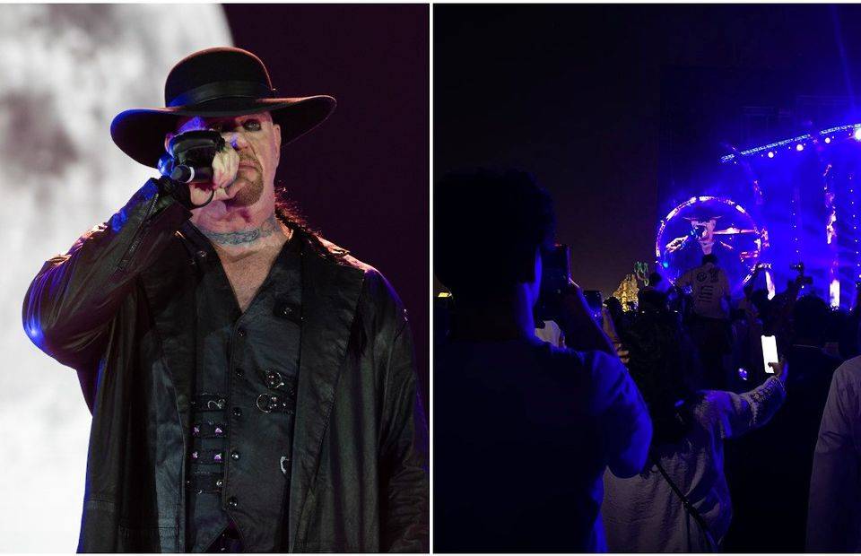 WWE: The Undertaker appears at Pitbull concert in Saudi Arabia ahead of ...