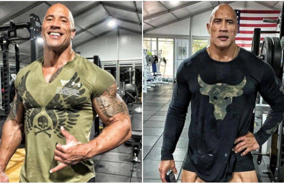Dwayne 'The Rock' Johnson's legs are the biggest they've ever been ...