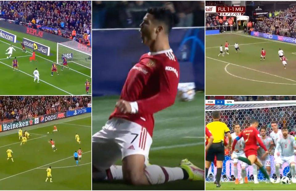 Cristiano Ronaldo: Video of Man Utd legend proving he's football's ...