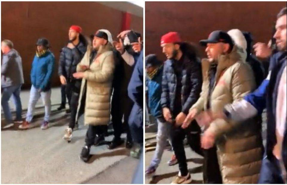 Liverpool: Rap video recorded outside Anfield before Atletico Madrid win