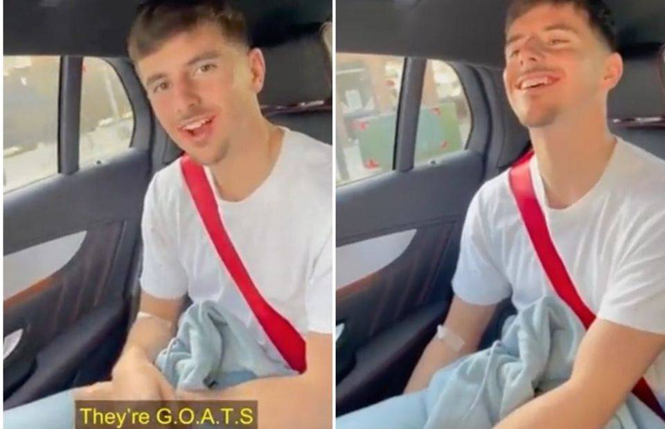 Mason Mount video: Chelsea star goes viral after having tooth removed