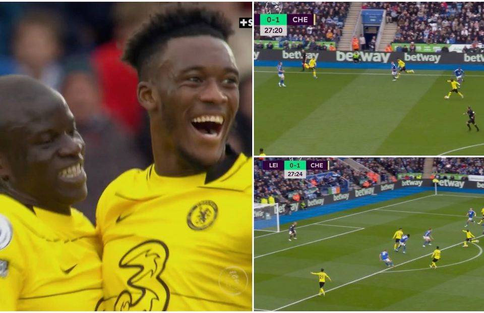 Chelsea's N'Golo Kante scored superb solo goal on his return to Leicester