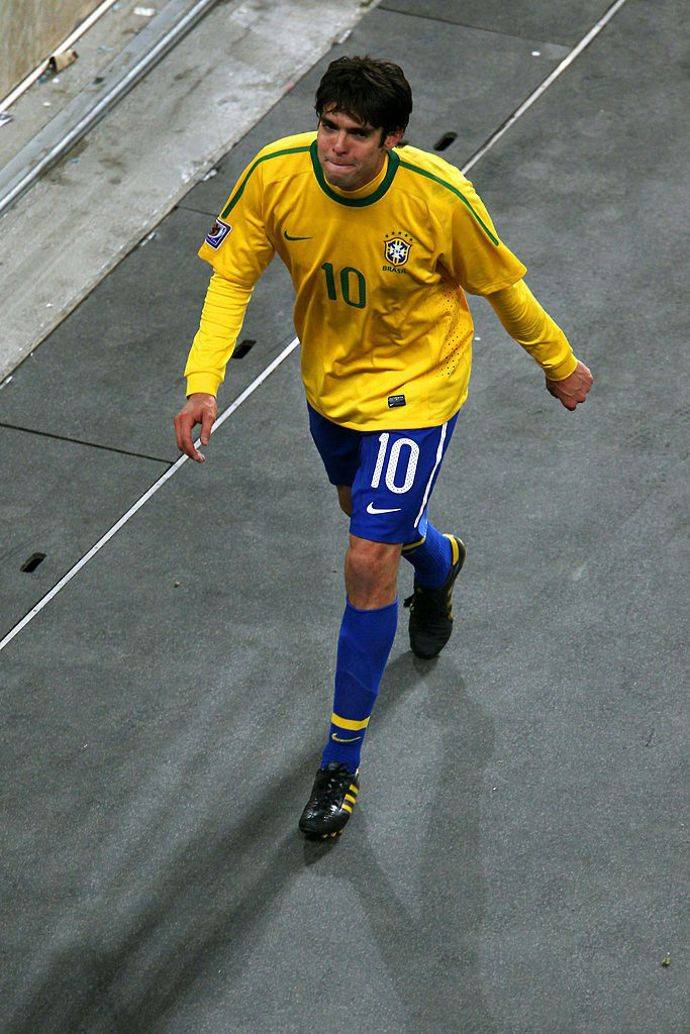 Kaka: Brazil legend's cool reaction to being wrongly sent off at 2010 ...