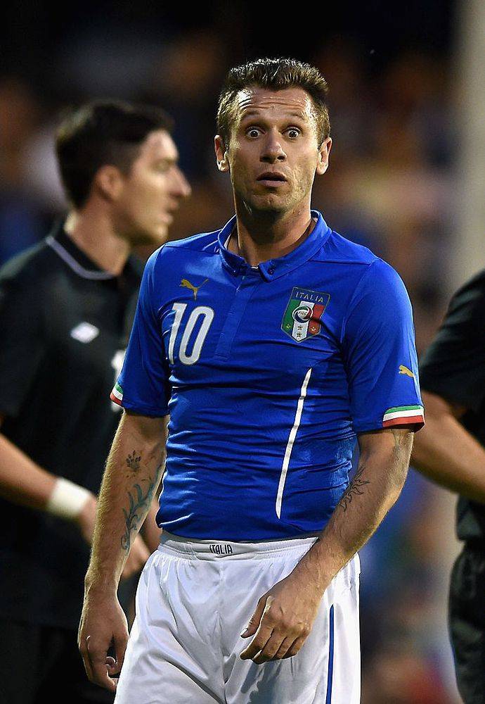 Cristiano Ronaldo: Man Utd star sent Antonio Cassano 'angry' text after ...