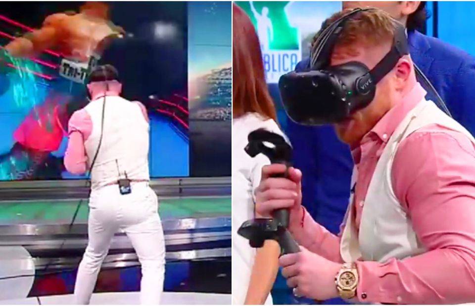 Saul 'Canelo' Alvarez once showed how an elite boxer plays a VR boxing ...