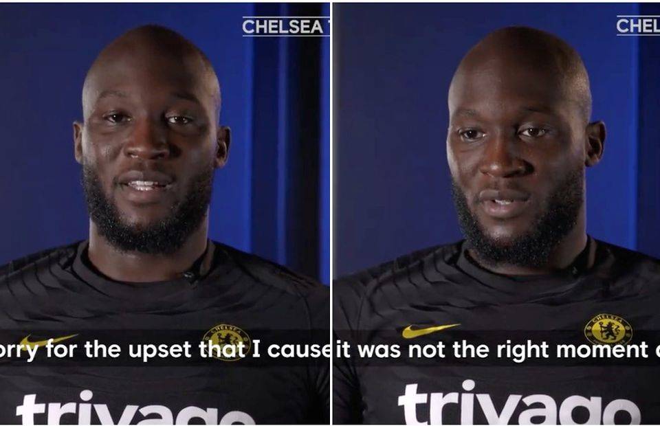 Romelu Lukaku: Chelsea post video of star apologising to fans after ...
