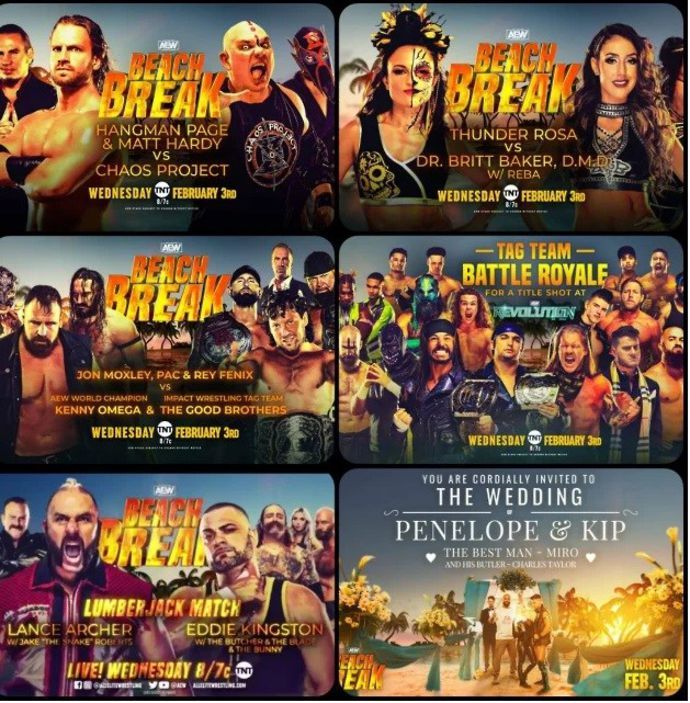AEW: "Beach Break" special event announced