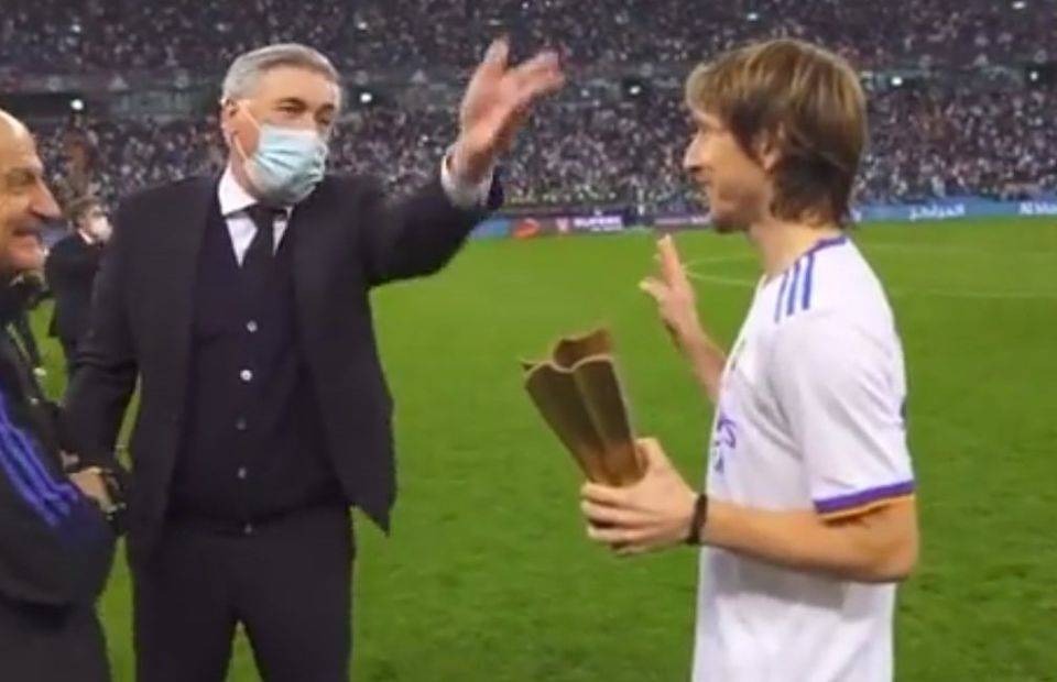 Luka Modric: Real Madrid star trolled by Carlo Ancelotti after MOTM ...