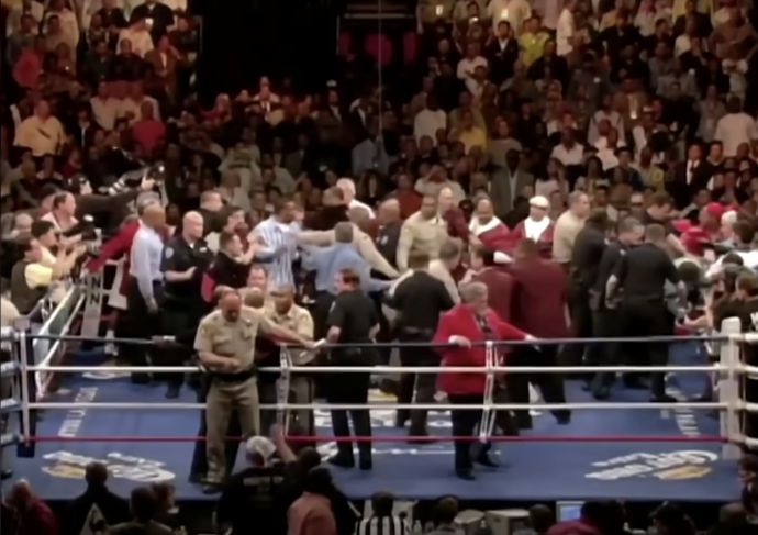 Floyd Mayweather's infamous brawl during Zab Judah fight which led to ...