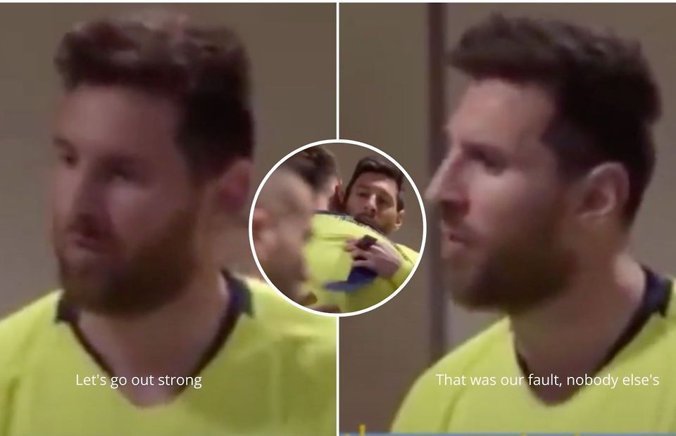 Lionel Messi’s speech to Barcelona teammates ahead of Liverpool ...