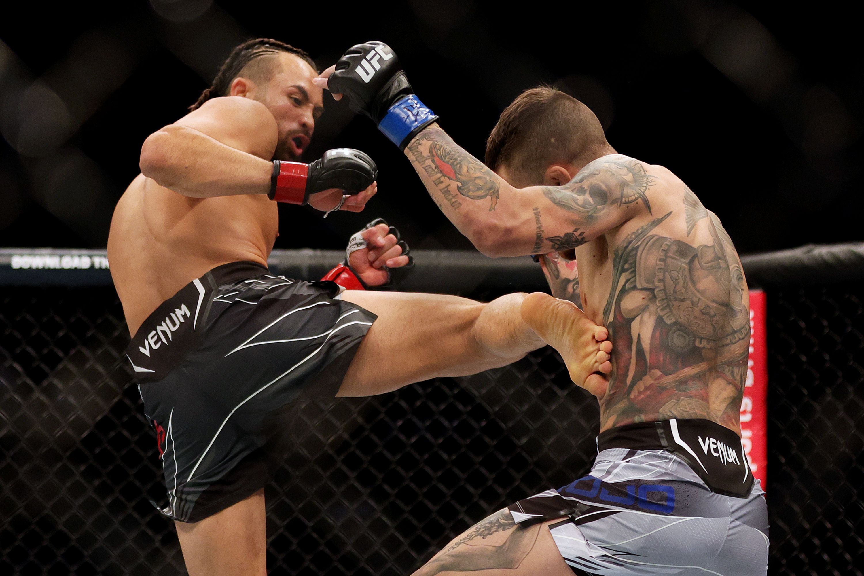 UFC 271: Marcelo Rojo gruesome injury after taking relentless leg kicks